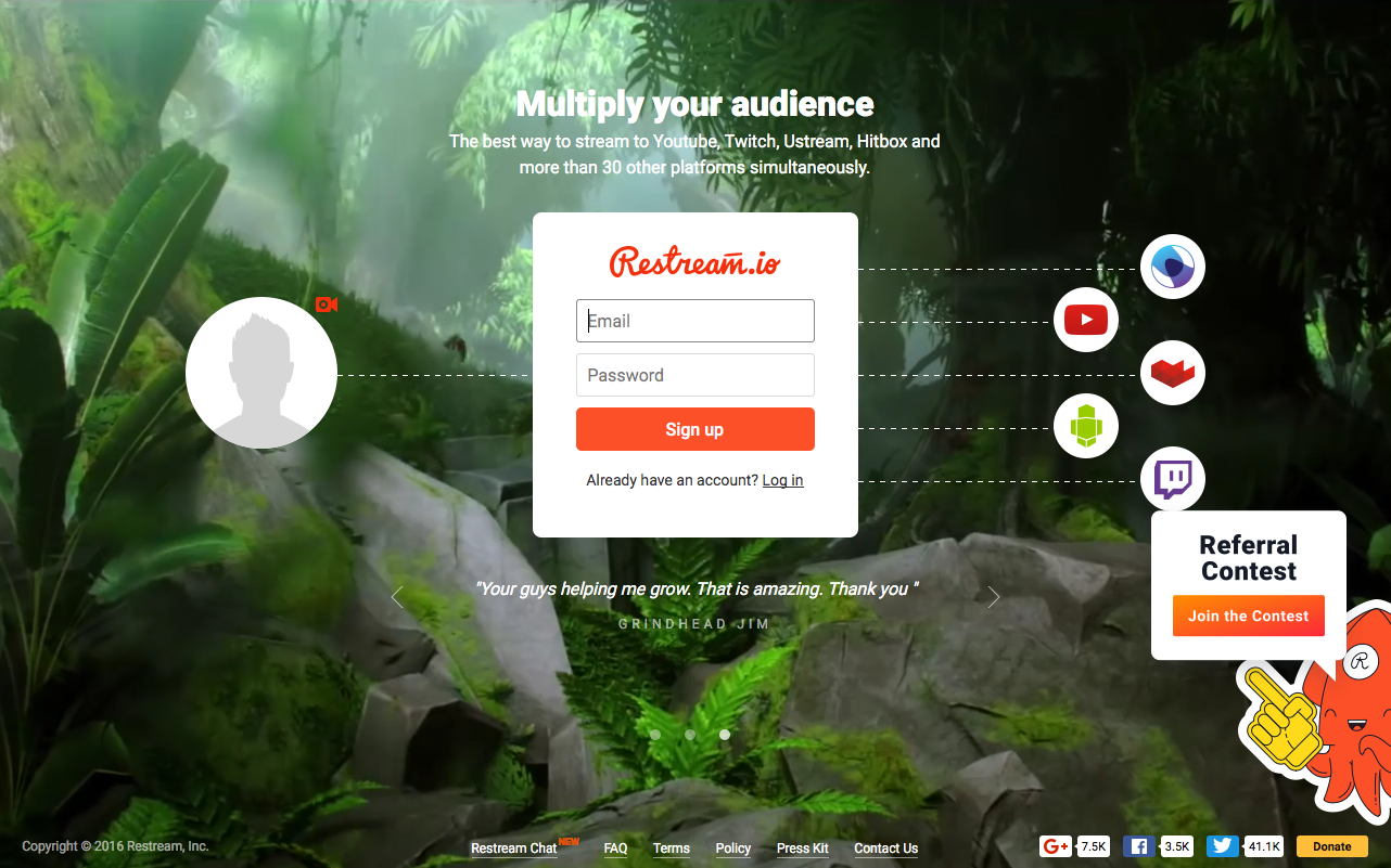 How to use Restream.io to Broadcast to Multiple Publishing Points – IBM Video Streaming